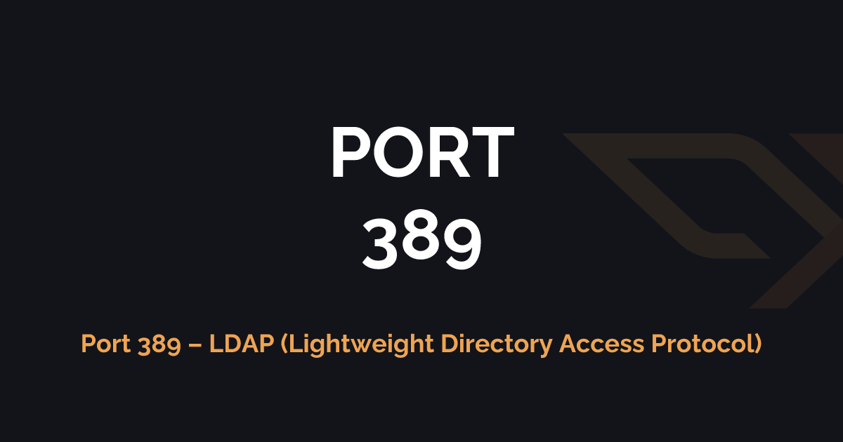Port 389 – LDAP (Lightweight Directory Access Protocol) | PentestPad