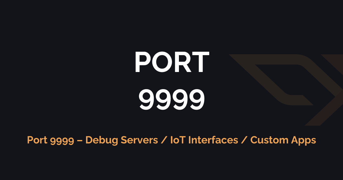 Port 9999 – Debug Servers / IoT Interfaces / Custom Apps | PentestPad